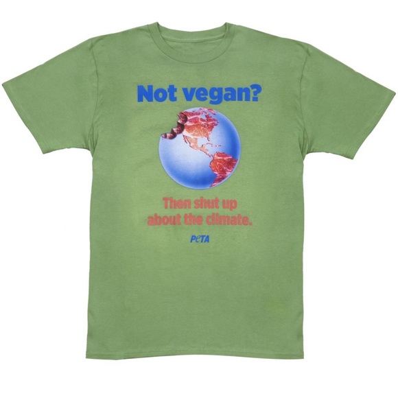 Peta | Shirts | Peta Vegan T Shirt | Poshmark